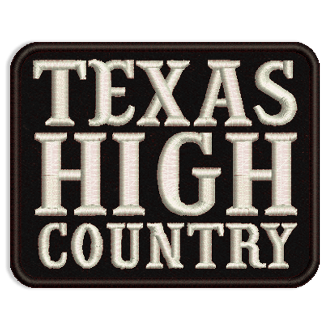 Texas High Country Embroidered Patch
